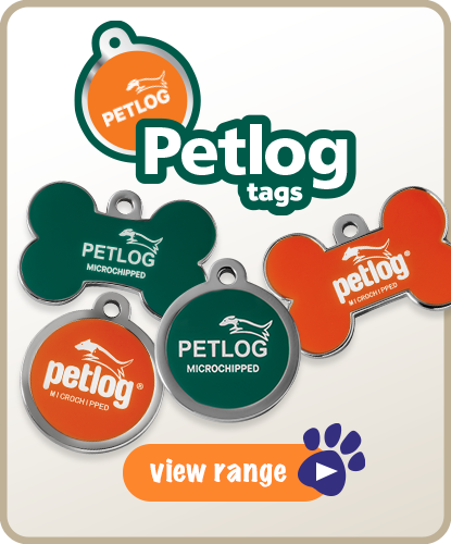 Official Petlog Dog & Cat ID Tags - Custom Engraved – Pet-Tags.com